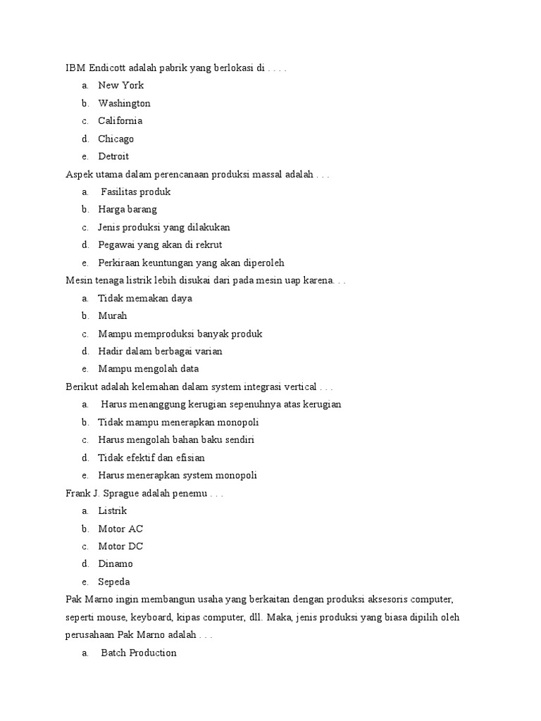Soal Ulangan Semester 1 Fix RPL | PDF