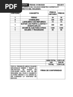 Ficha de Datos Complementarios - CDR | PDF