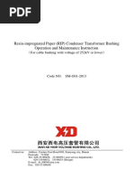 Bushing GOB | PDF | Transformer | Insulator (Electricity)