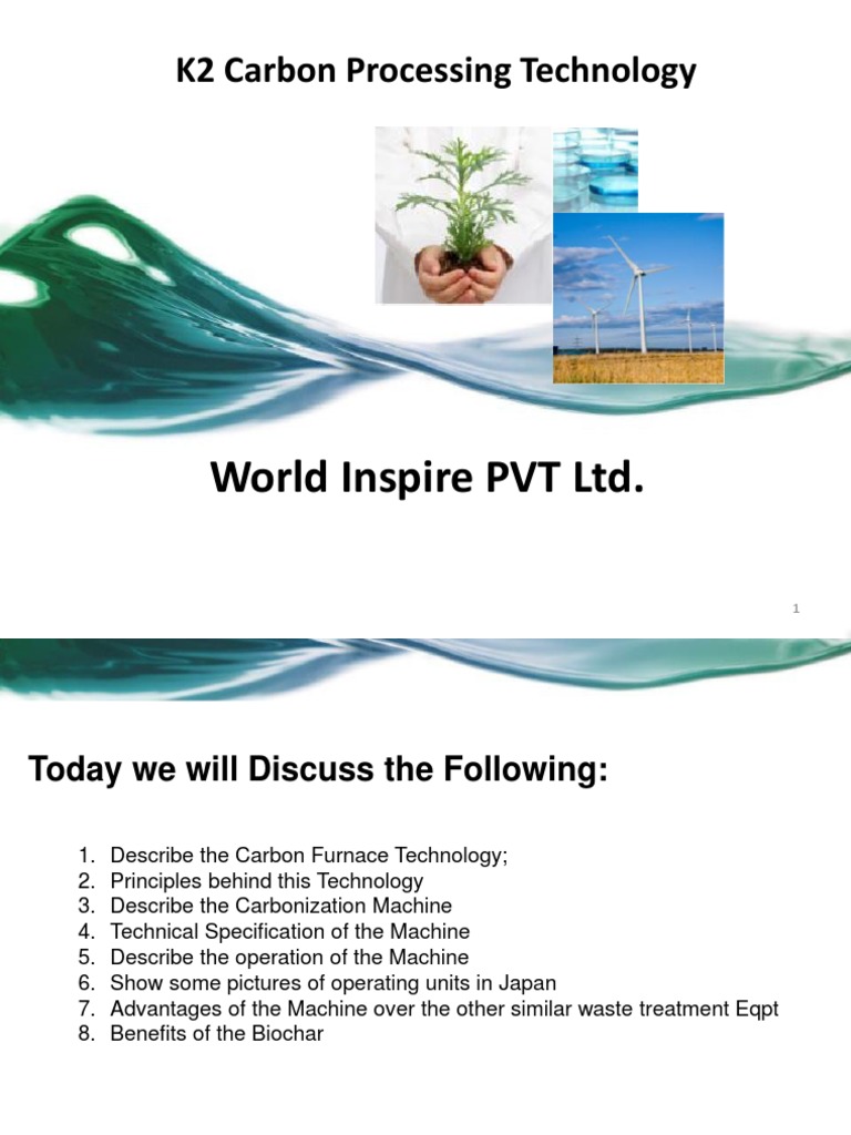 K2 Carbonization Process | PDF | Pyrolysis | Charcoal