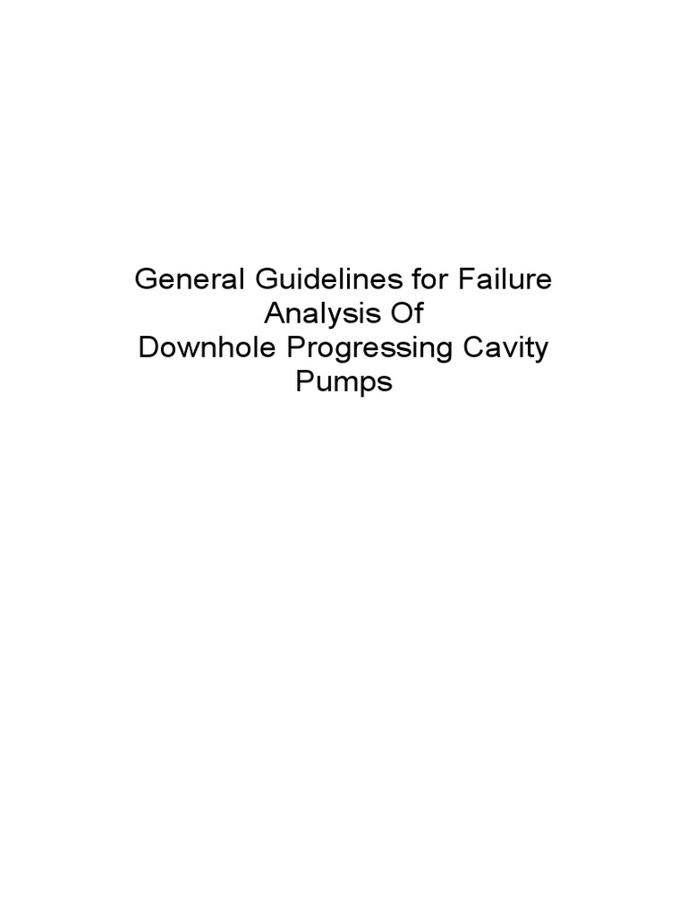 Failure Analysis of Downhole Pumps | PDF | Pump | Corrosion
