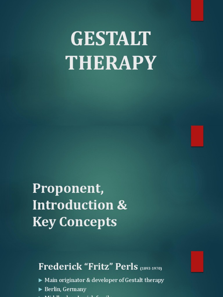 Summary Report On Gestalt Therapy | PDF | Gestalt Therapy | Psychotherapy