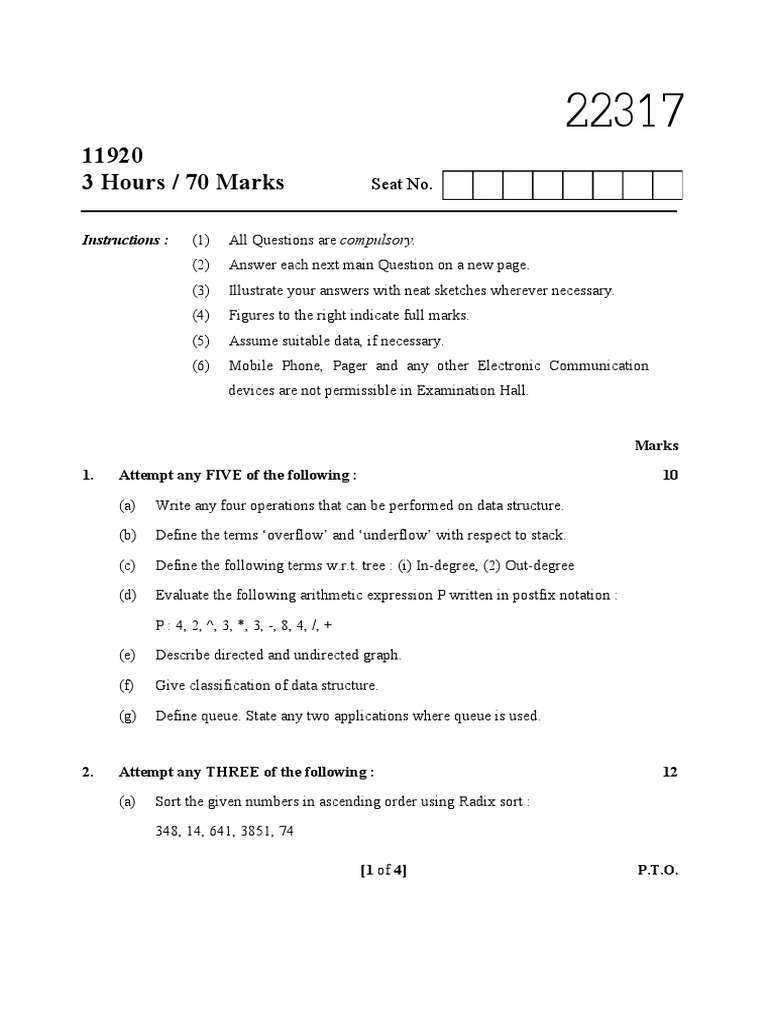 22317-2019-Winter-Question-Paper (Msbte Study Resources) | PDF ...