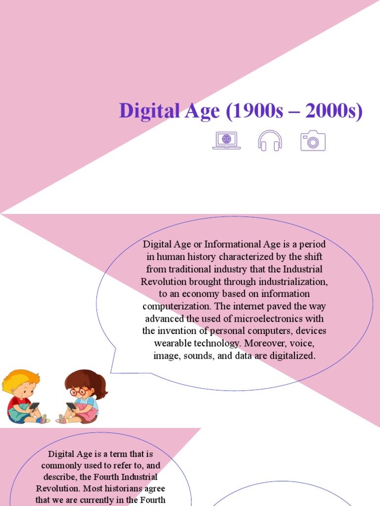 Digital Age (1900s - 2000s) | PDF | Information Age | Internet