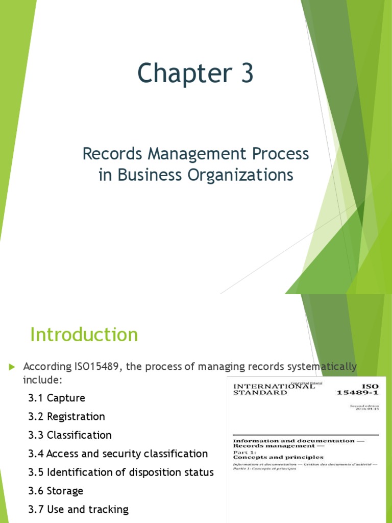 Chapter 3 | PDF | Records Management | Computer File
