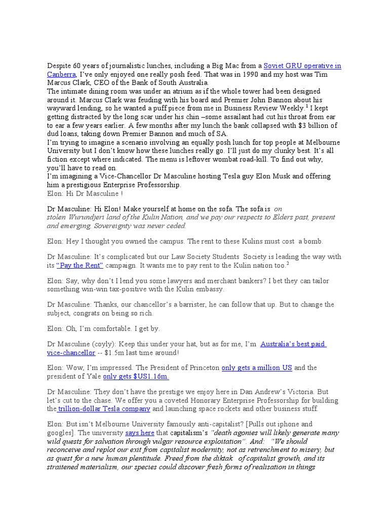 Soviet GRU Operative in Canberra | PDF | Going Concern