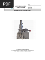 Sample URS | PDF | Specification (Technical Standard) | Electrical Engineering