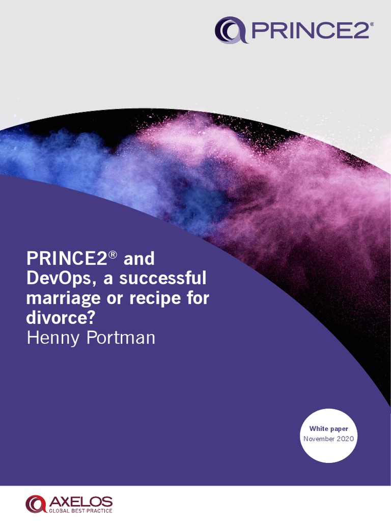 Prince2 and Devops, A Successful Marriage or Recipe For Divorce? | PDF ...