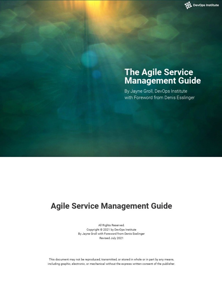 The Agile Service Management Guide | PDF | Agile Software Development ...