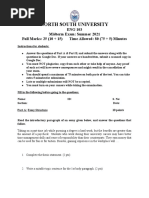 Free Arabic Past Question For WAEC SSCE | PDF