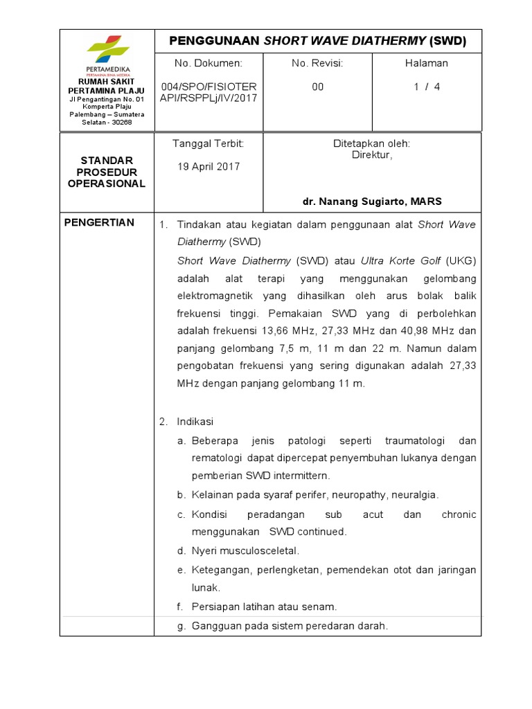 FIS 004 SPO ALAT SWD - Final | PDF