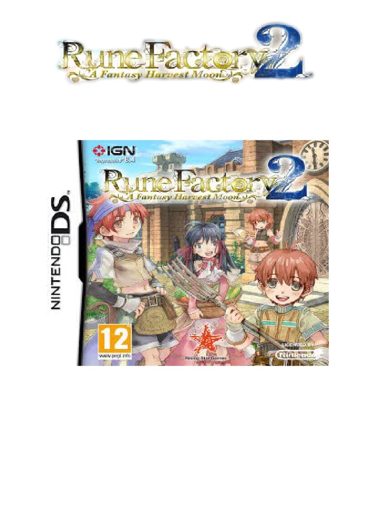 Panduan Permintaan Karakter Rune Factory 2 | PDF