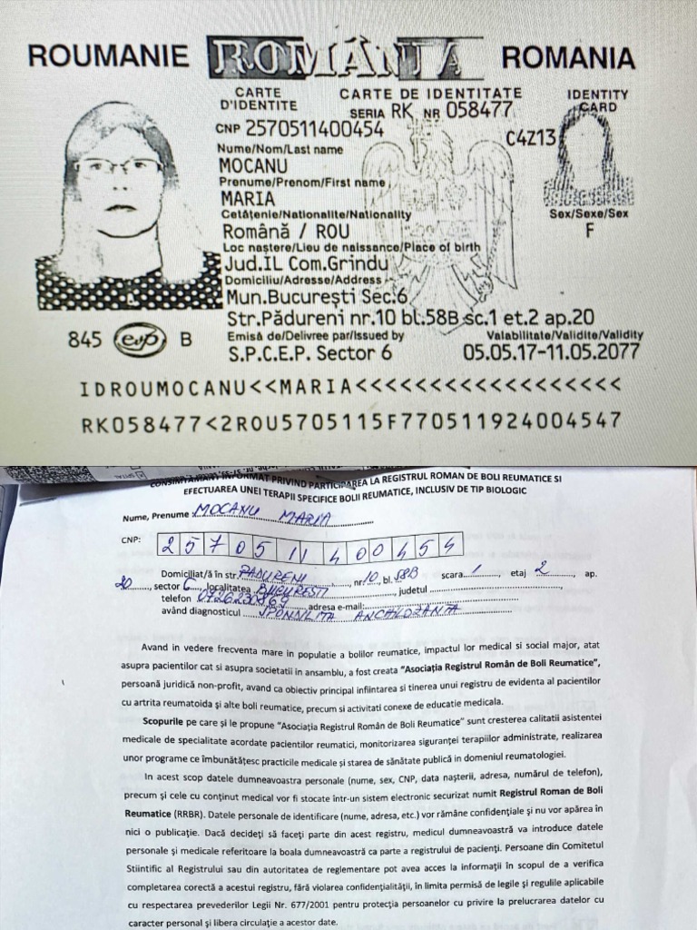 Acte Mocanu Maria | PDF