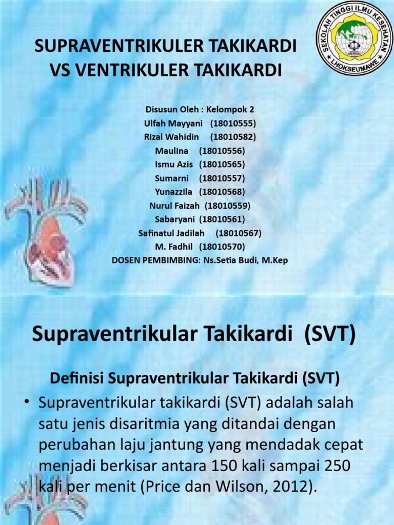 SVT Vs VT KLP 2 | PDF