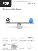 Filter Class Chart ASHRAE EN2012 | PDF | Heating, Ventilating, And Air ...