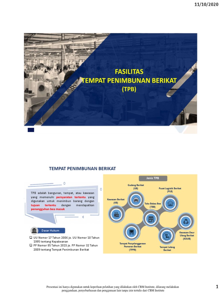 Diklat PPJK - TPB - Presentasi | PDF
