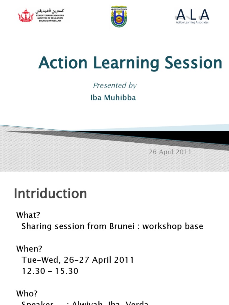 Action Learning Session Overview 2011 | PDF
