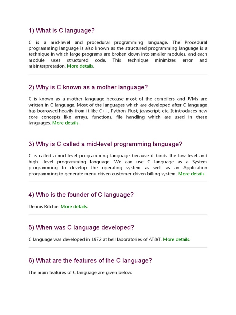 Interview C Pdf Pointer Computer Programming Parameter Computer Programming 