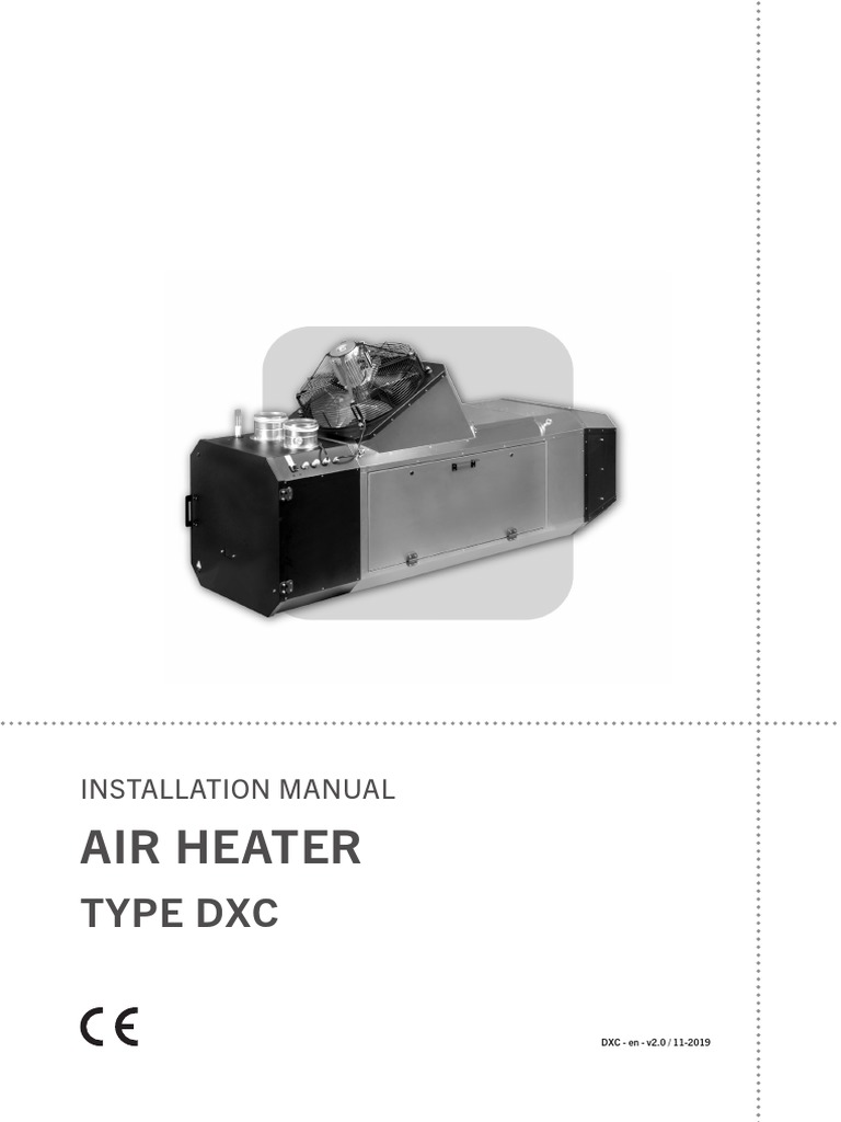 Winterwarm DXC Manual DXC - EN | PDF | Thermostat | Air Conditioning