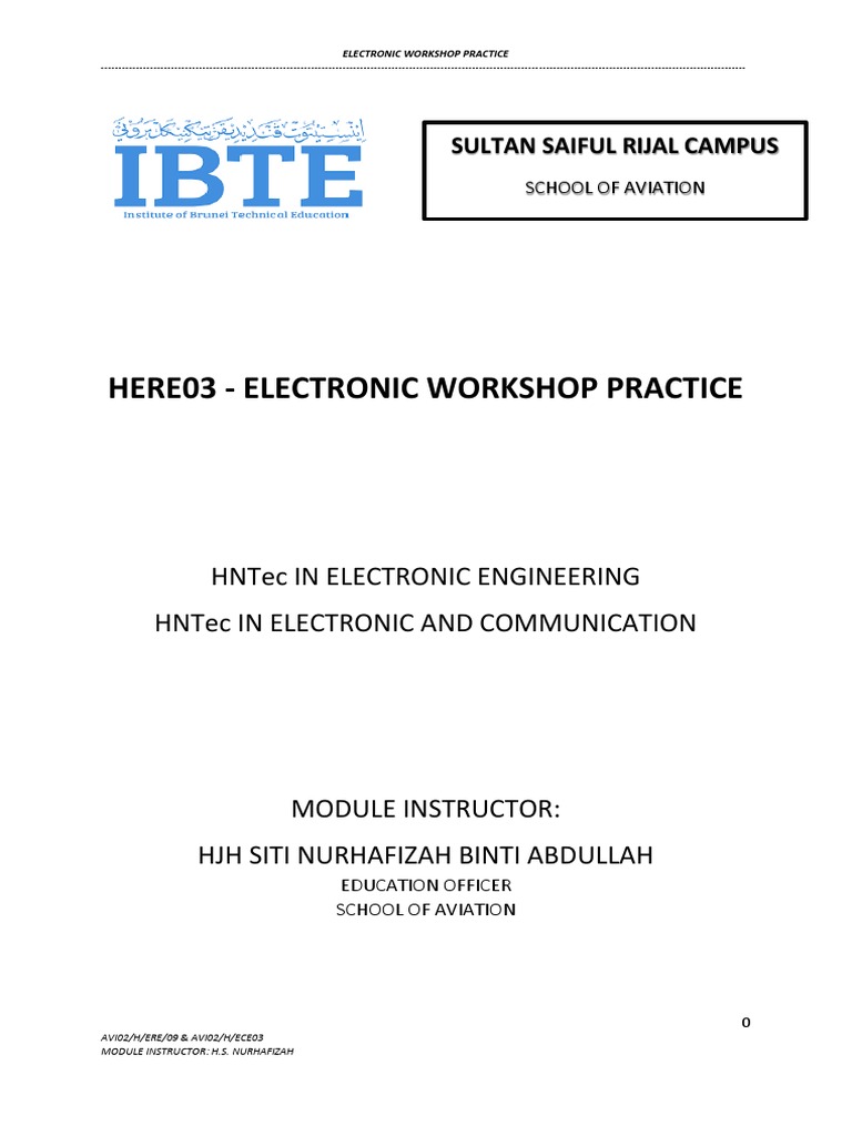 EWP - Teaching Material For ERE09 | PDF | Fires | Electrical Engineering