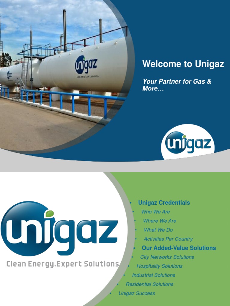 Unigaz Corporate Presentation (With References) | PDF | Liquefied ...