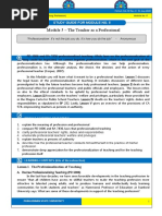 P.D 1006 (Professionalizing Teaching) | PDF | Teachers | Academic Degree