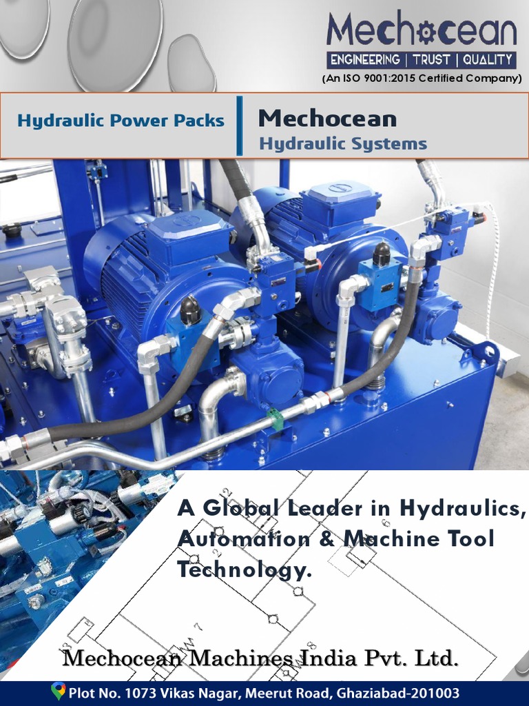 MMIPL Hydraulic Powerpacks &system | PDF | Pump | Mechanical Engineering