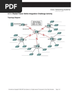10.3.4 Packet Tracer - Connect A Router To A LAN | PDF | Router (Computing) | Computer Network