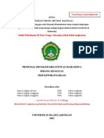 Panduan Proposal PKM-KC 2025 | PDF