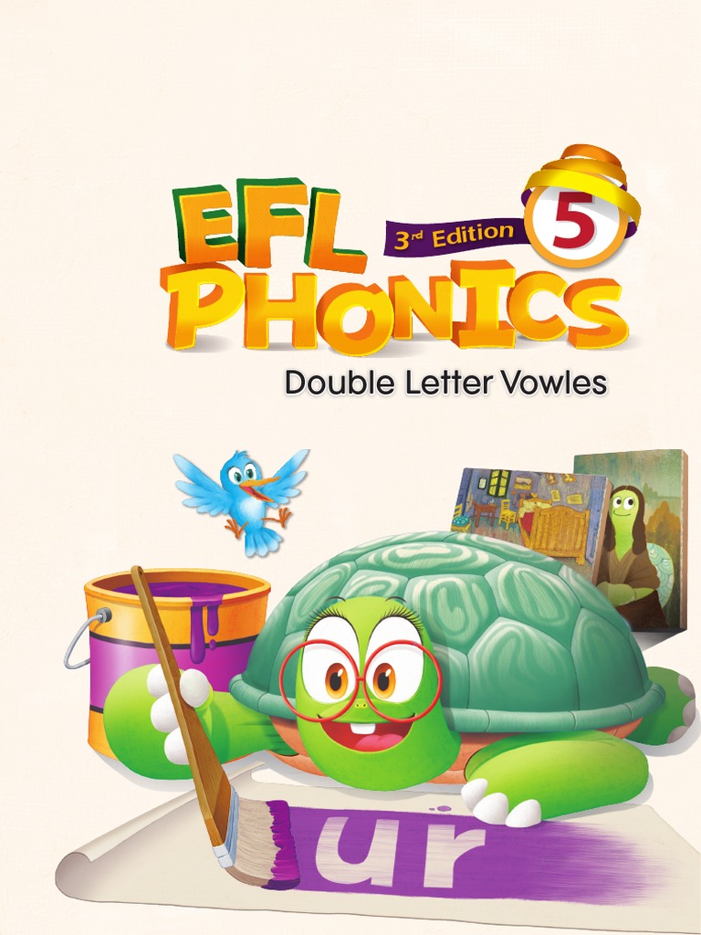 EFL Phonics Student Book 5 (3rd Edition) Double Letter Vowels Flashcard ...