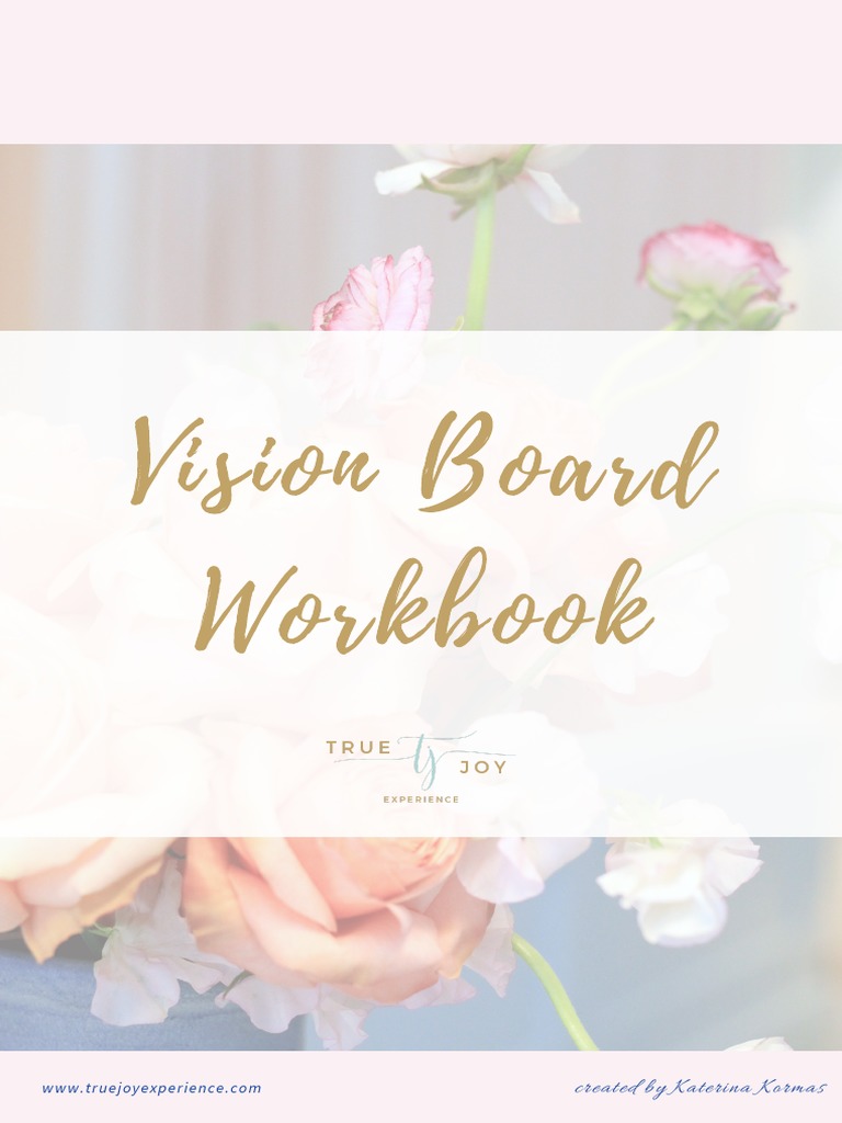 A Guide to Creating Your Personalized Vision Board: How to Visualize ...