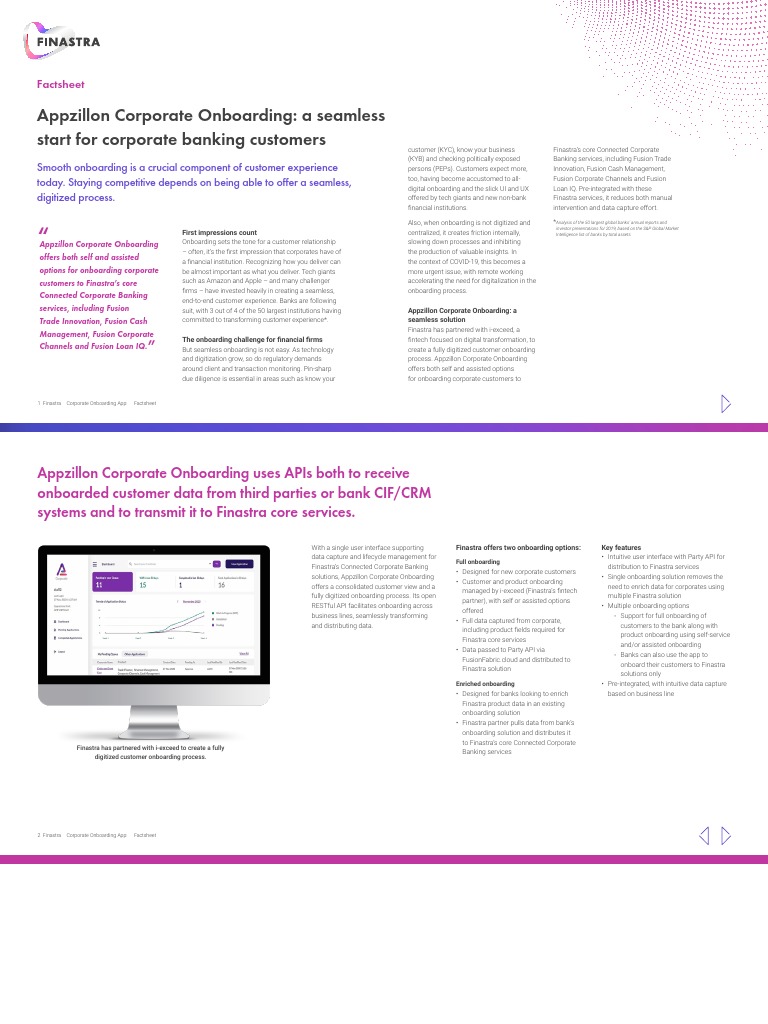 Appzillon Corporate Onboarding: A Seamless Start For Corporate Banking ...