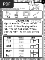 Satpin Cut and Paste Worksheet | PDF | Art