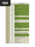 International Days Calendar | PDF | United Nations Environment ...