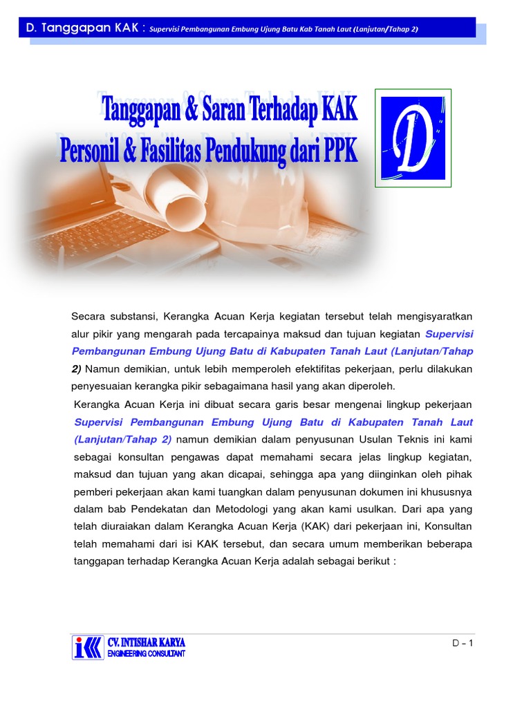 D. Tanggapan Kak | PDF