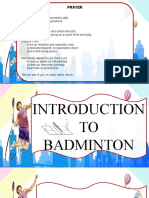 Badminton Sports Project | PDF | Racquet Sports | Athletic Sports