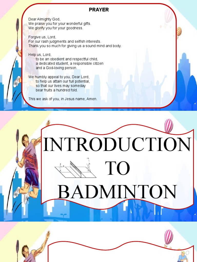 Introduction to Badminton Basics | PDF | Racquet Sports | Sports
