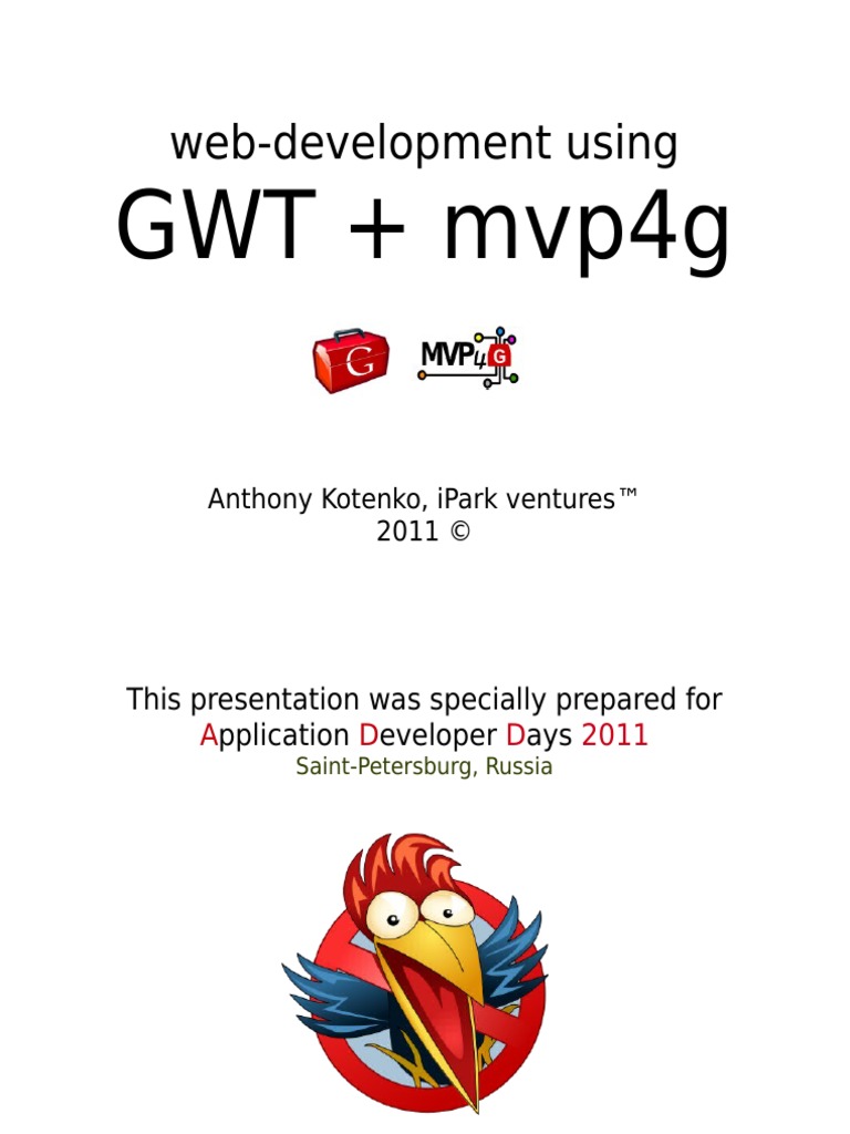 Web-Development Using GWT + mvp4g | PDF | Software Engineering | Computing