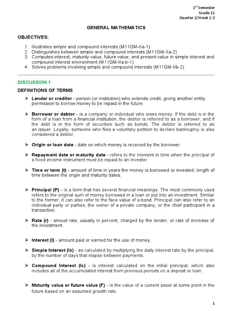 John Vincent Jamot - q2 Week 1-2 Material With Activity Sheet | PDF ...
