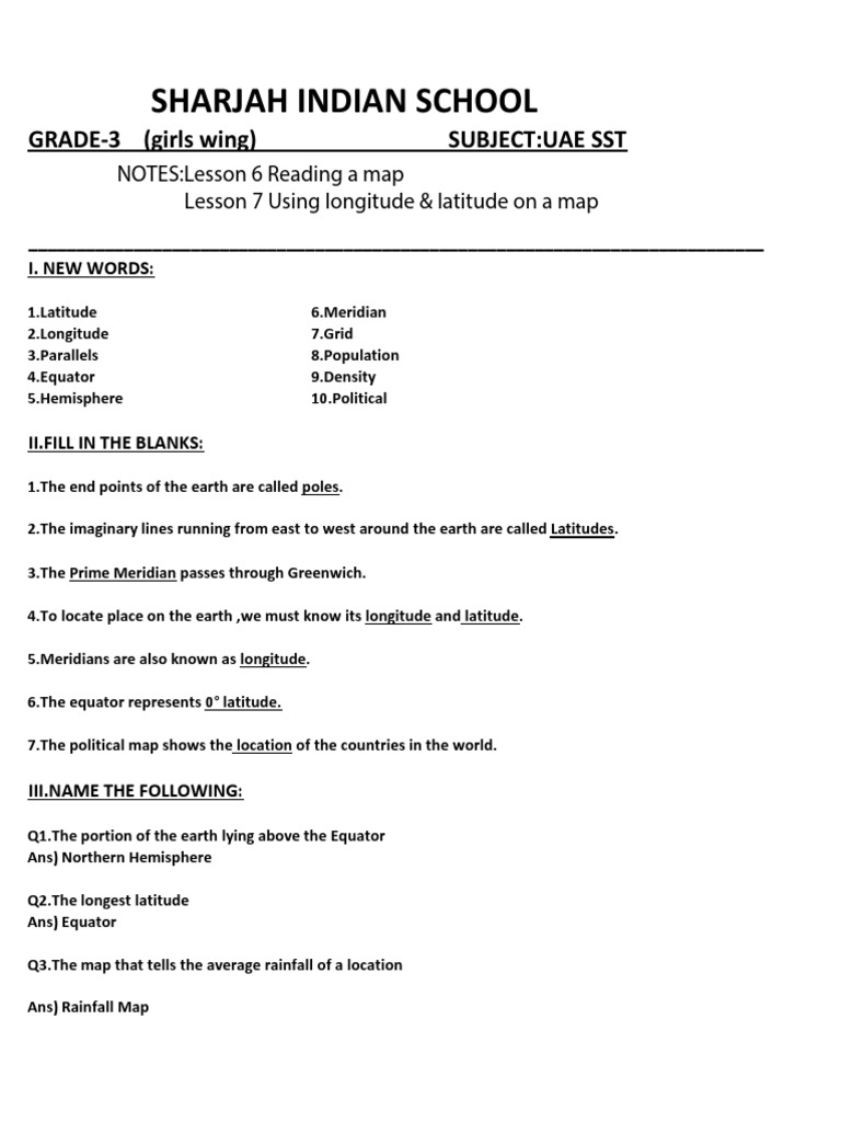 Uae Notes Chapter 6 & 7 | PDF