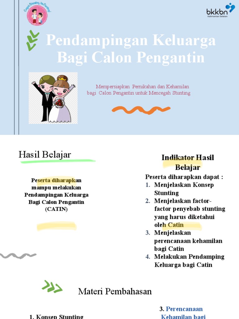 Pendampingan Keluarga Bagi Catin | PDF