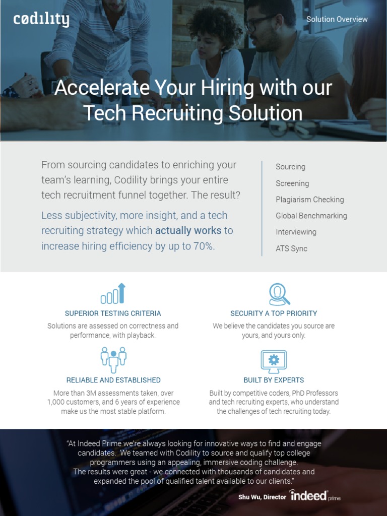 Codility Solution Overview | PDF | Recruitment | Communication Codility Solution Overview | PDF | Recruitment | Communication