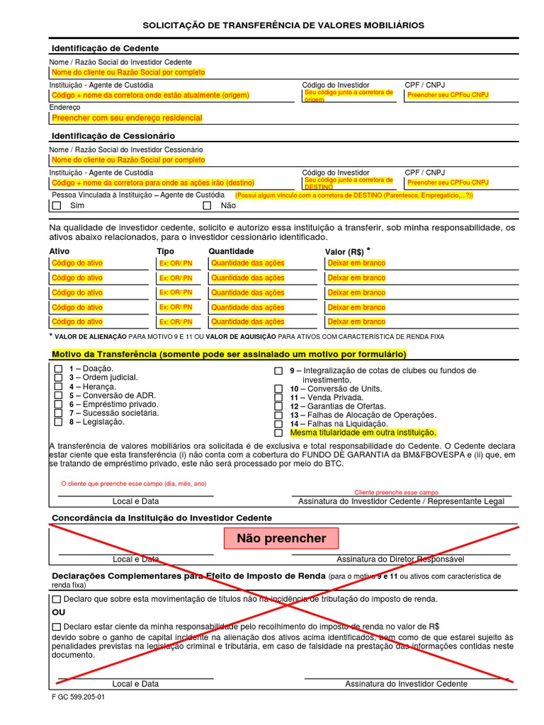 Modelo STVM para Ações, BMF | PDF | Impostos | Empréstimos
