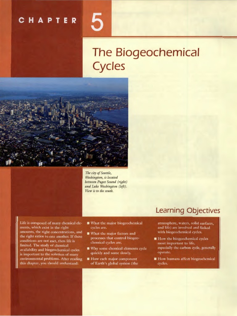 Biogeochemical Cycles | PDF | Chemical Bond | Ion