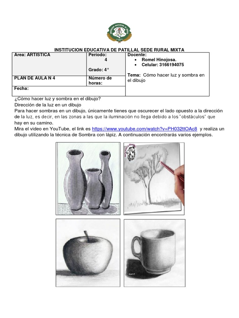 Guia de Artistica Grado 4 Cuarto Periodo | PDF