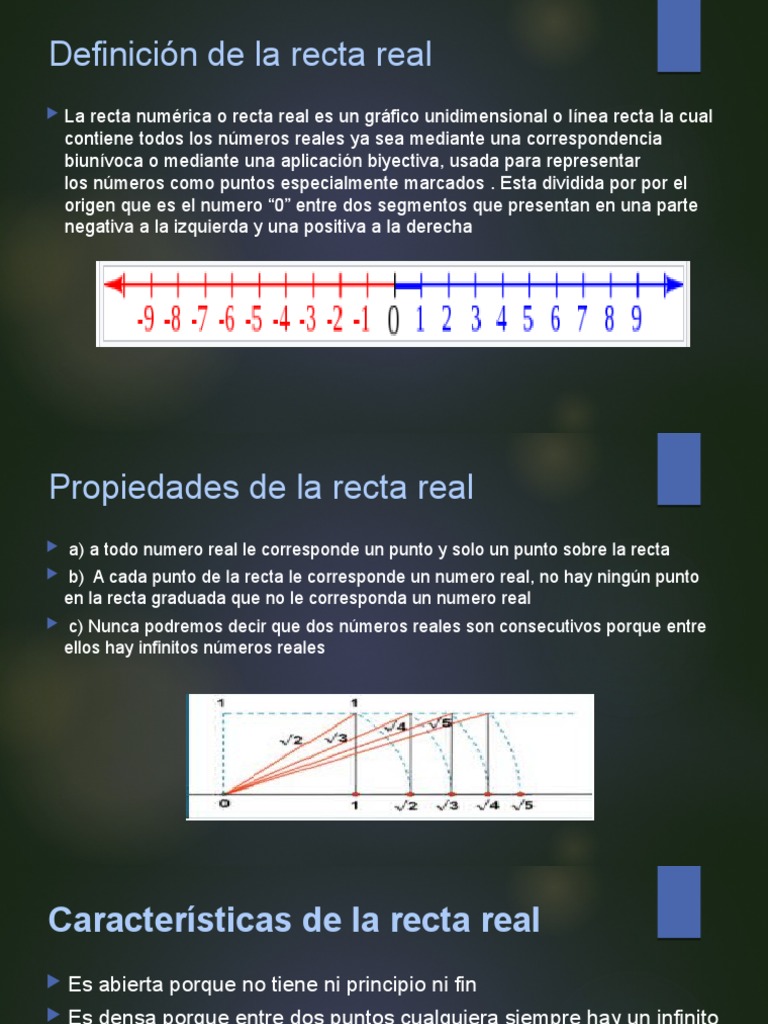 La Recta Real | PDF | Estadísticas | Teoría de probabilidad