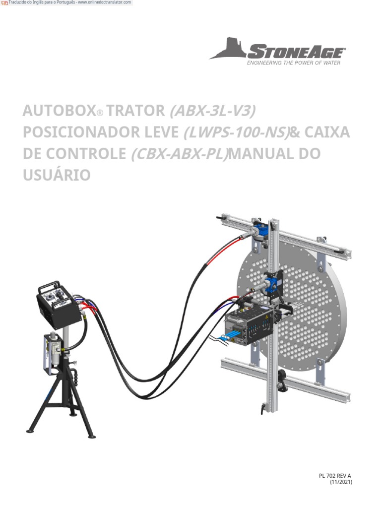 ABX 3L V3 Manual - En.pt | PDF | Trator | Motor a jato