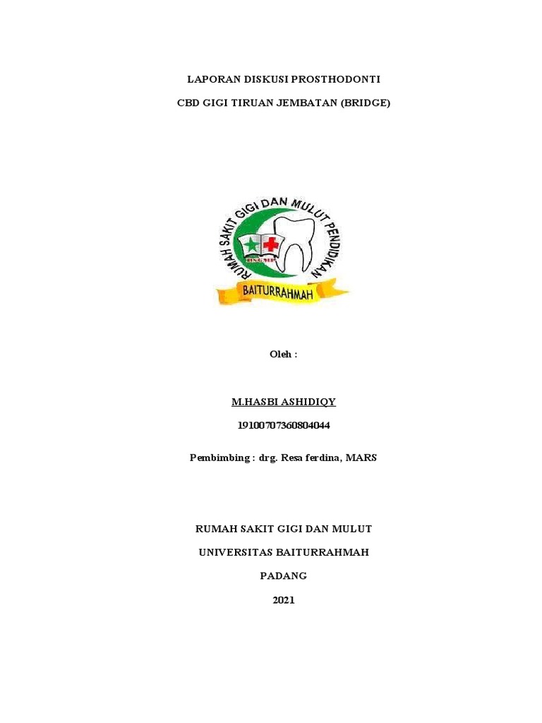 CBD GTJ Hasbi | PDF | Kesehatan Holistik