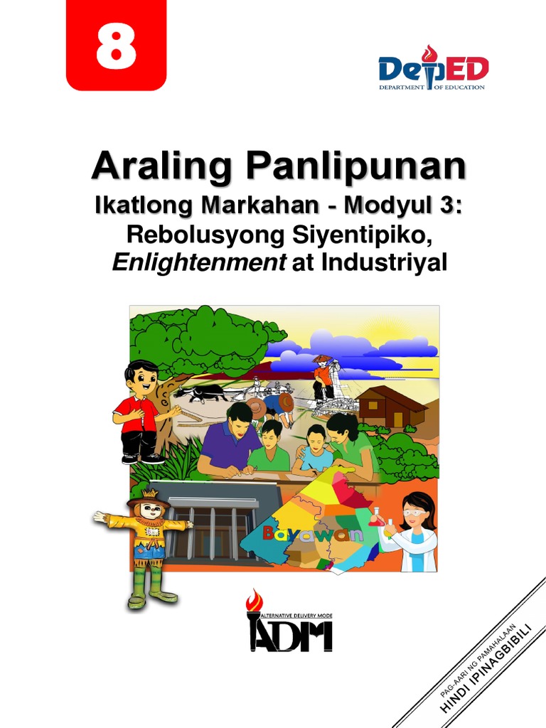 AP8 Q3 M3 Rebolusyong Siyentipiko Enlightenment at Industriyal Final Revise Week 4 Final | PDF