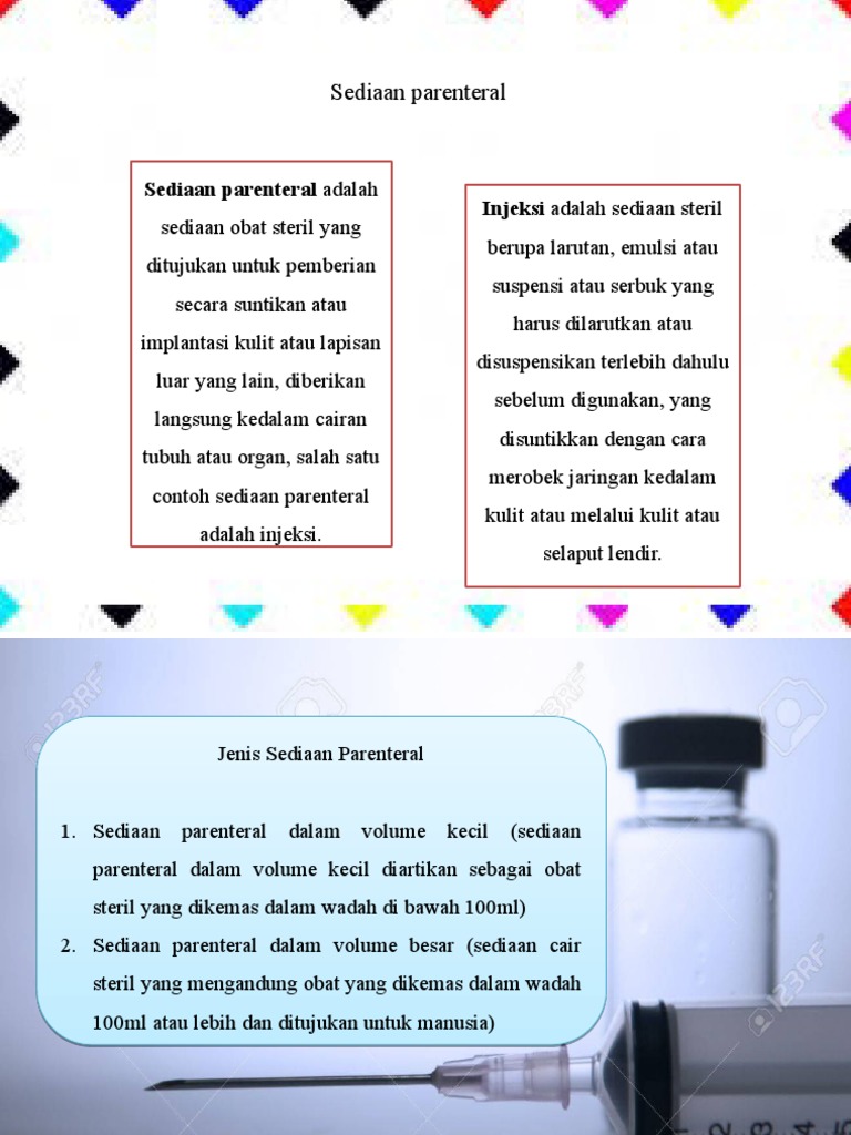 Sediaan Parenteral | PDF